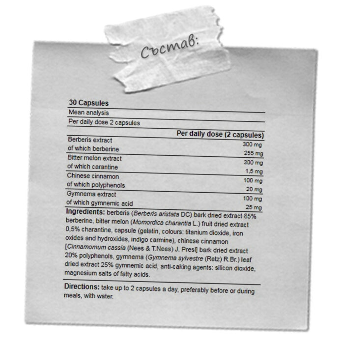 GLUCOVIT - 30 КАПСУЛИ / 15 ДОЗИ | BelchoHristov.Com